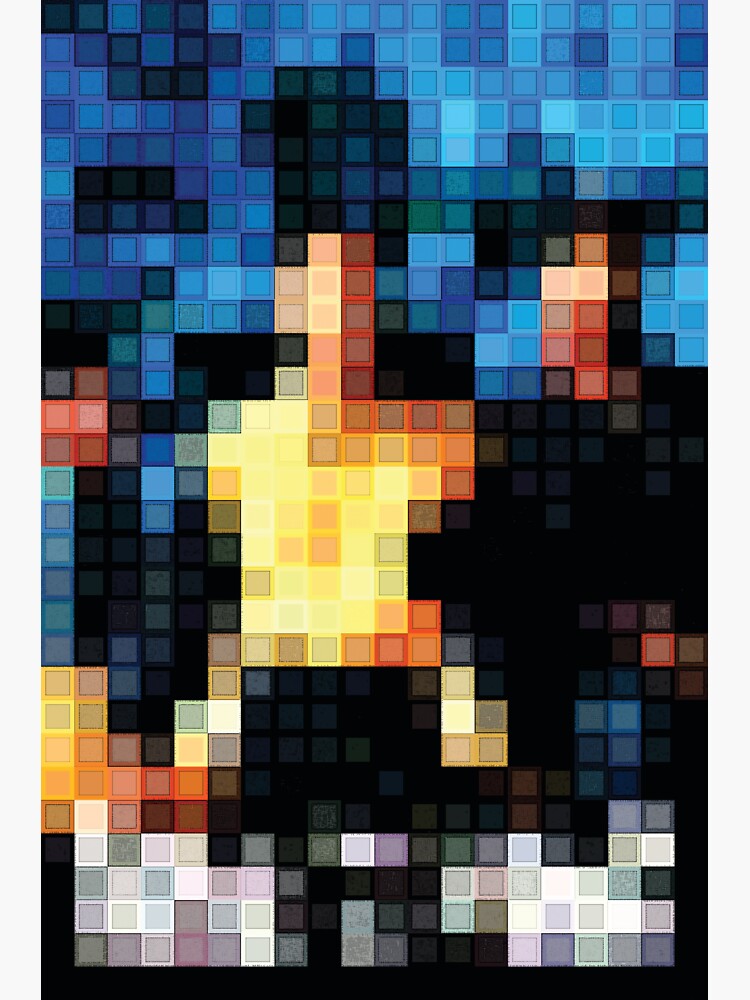 "Pixelated Famous Movies - 79 of 100" Sticker by Stuff-on-Things ...