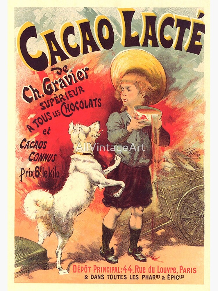 "Vintage Food Advertising 1890" Poster by AllVintageArt | Redbubble