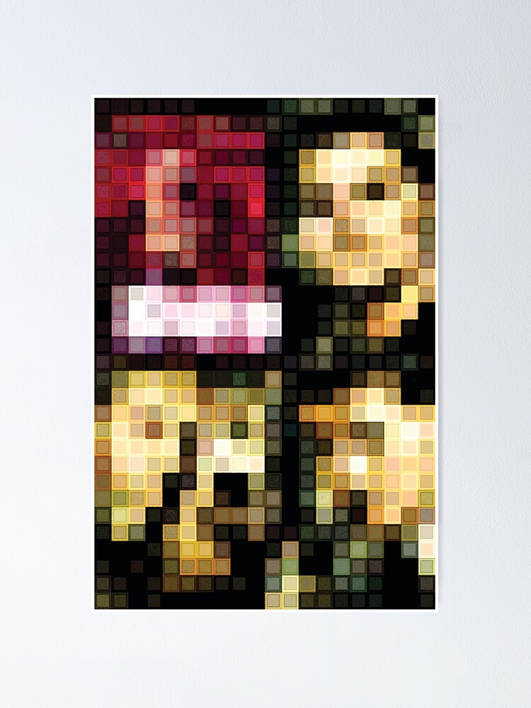 "Pixelated Famous Movies - 83 of 100" Poster by Stuff-on-Things | Redbubble
