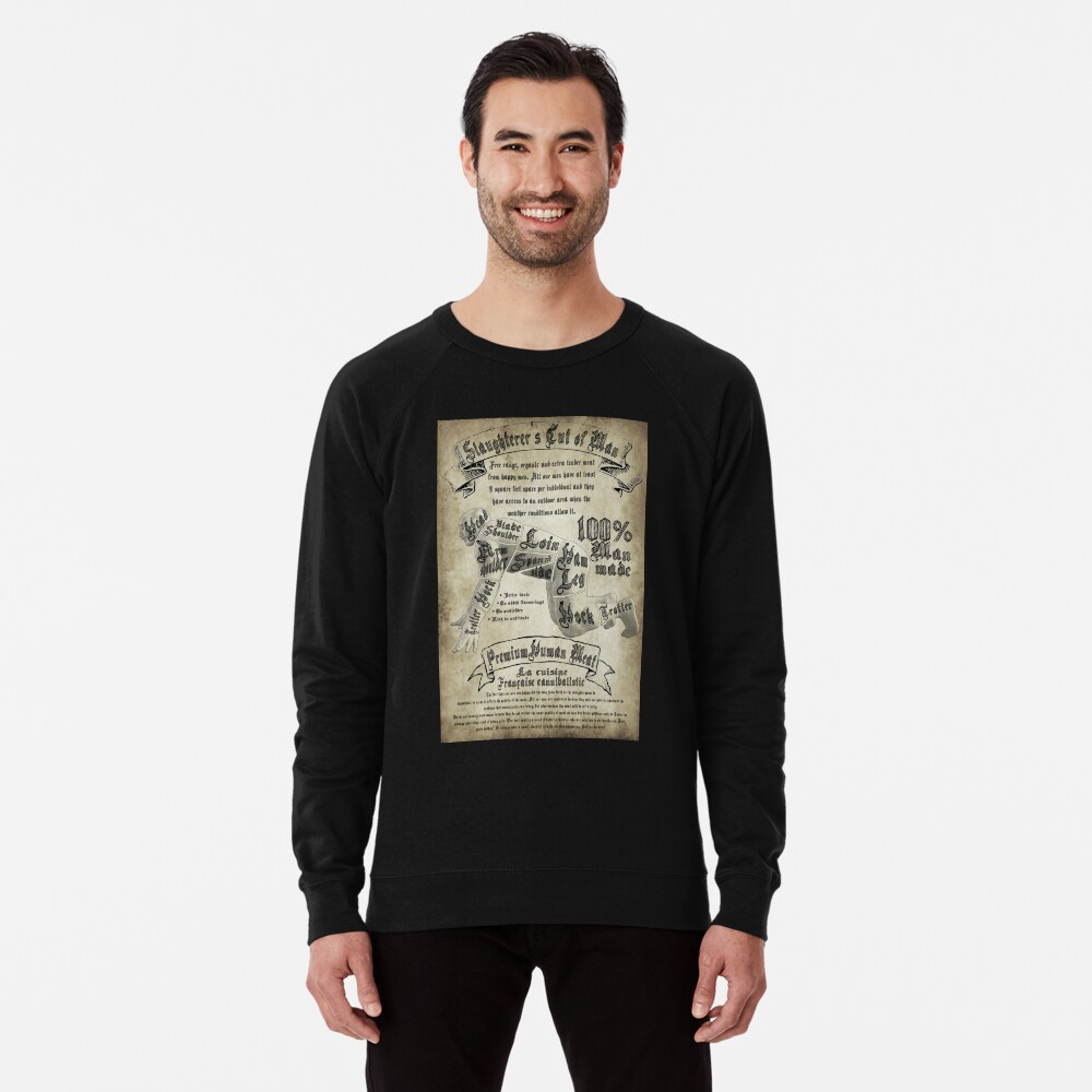 "Meat chart - best human meat cutting" Poster for Sale by Andy Renard ...