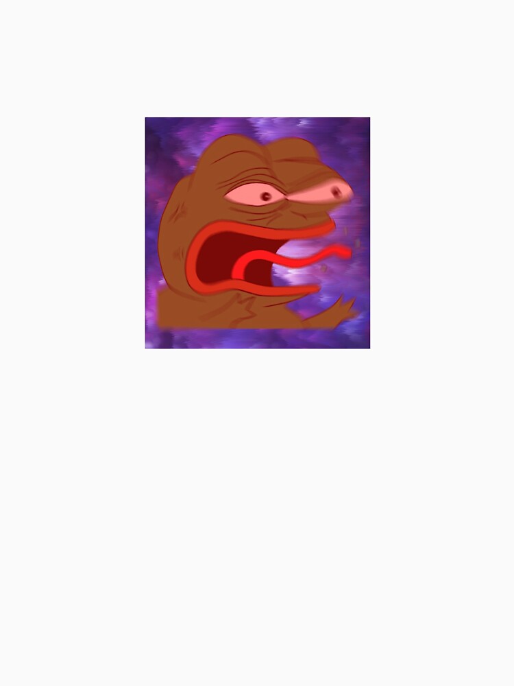 "Angry triggered pepe meme" T-shirt for Sale by Vojtar | Redbubble ...