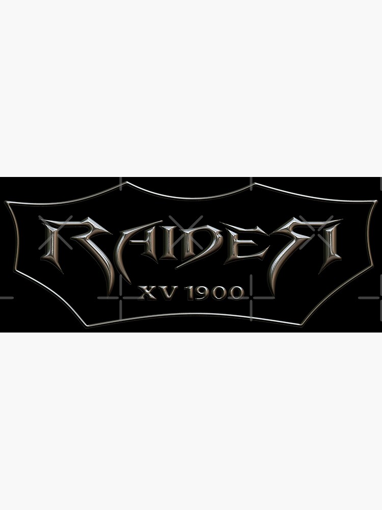 "Raider XV 1900, XV1900 logo 3" Poster for Sale by KlaraBubble | Redbubble