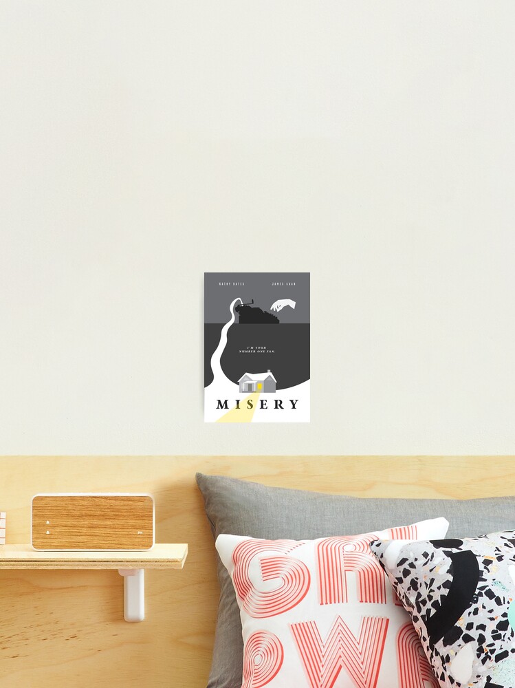 "Misery | Fan Art Movie Poster" Photographic Print for Sale by ...