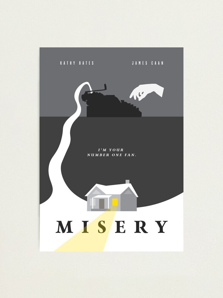 "Misery | Fan Art Movie Poster" Photographic Print for Sale by ...