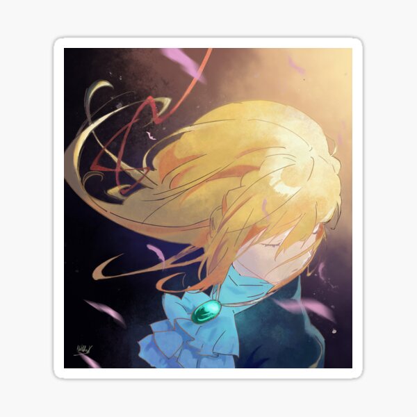 "Violet Evergarden" Sticker by Alice-Nath | Redbubble
