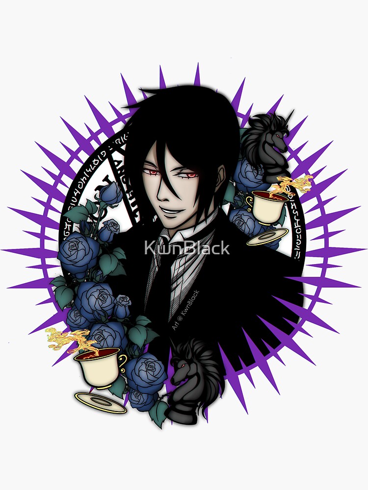 "Sebastian" Sticker by KwnBlack | Redbubble