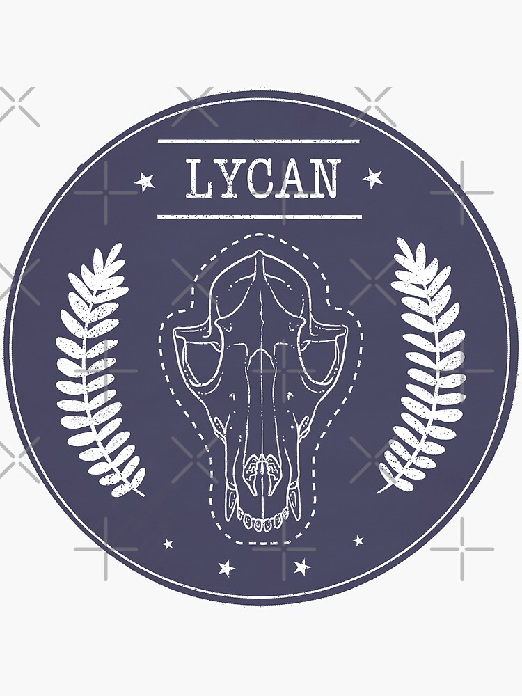 "lycan" Sticker for Sale by ArtYeen | Redbubble