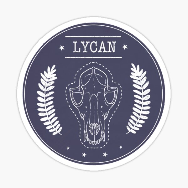 "lycan" Sticker for Sale by ArtYeen | Redbubble