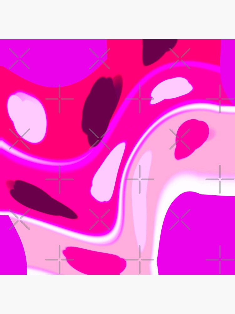 "liquid dots and lines" Sticker for Sale by Luxetluminos | Redbubble