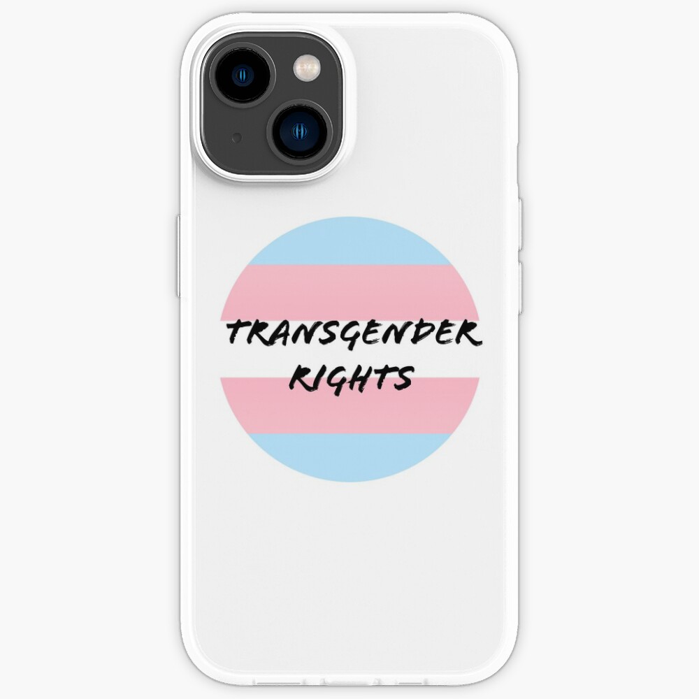 "Trans rights stickers,phone cases and posters" iPhone Case for Sale by ...