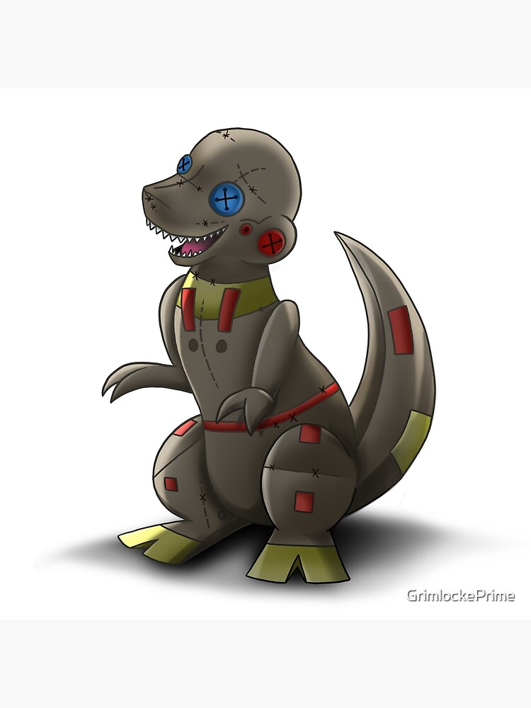 "Derpy Dino" Poster by GrimlockePrime | Redbubble