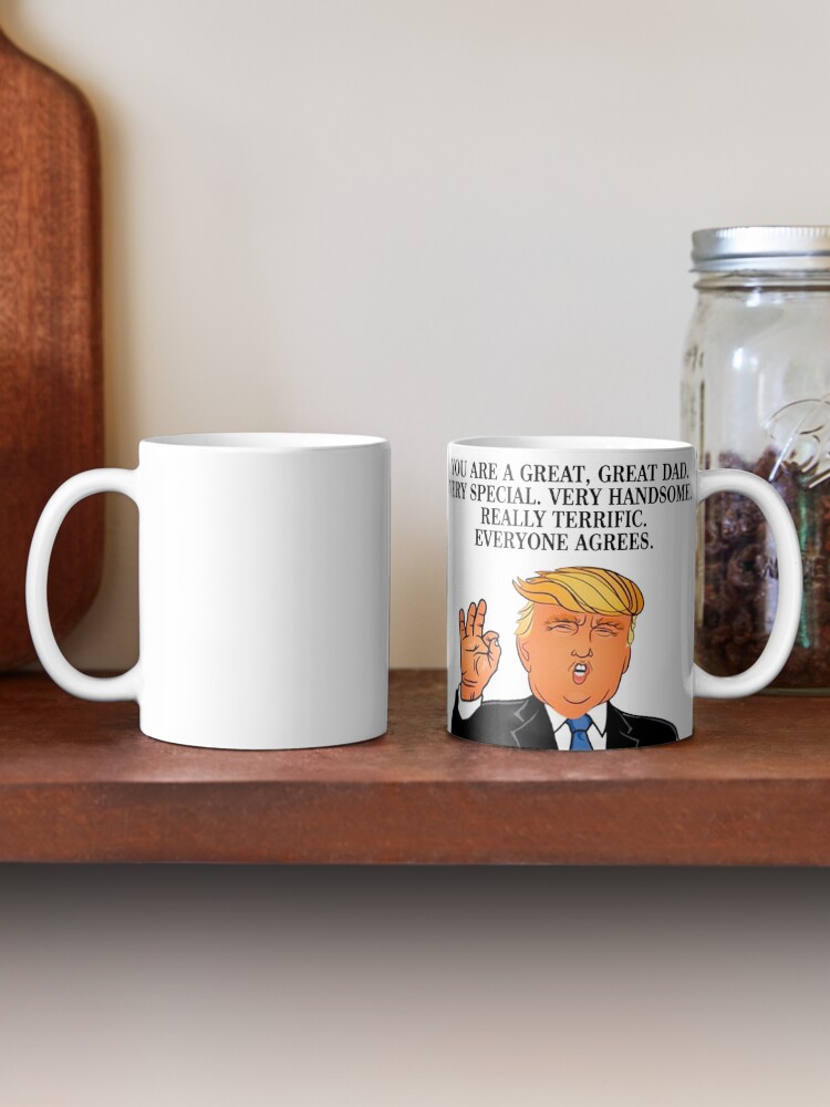 "Donald Trump Father's day best dad" Coffee Mug for Sale by BattleGoat ...