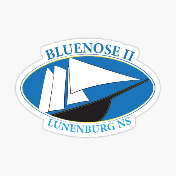 "Bluenose II Lunenburg NS" Sticker by jadn73 | Redbubble