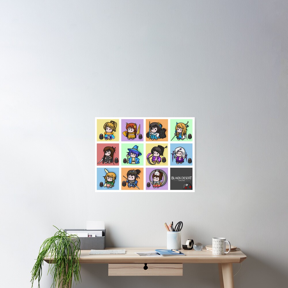 "BDO Icons - Females" Poster for Sale by sarah-davies | Redbubble