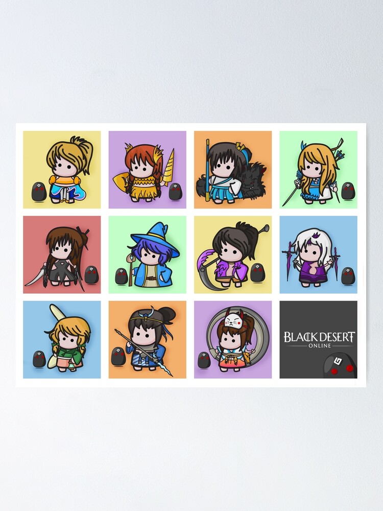"BDO Icons - Females" Poster for Sale by sarah-davies | Redbubble