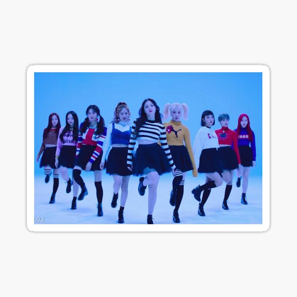 "momoland bboom bboon" Sticker for Sale by Hartnett | Redbubble