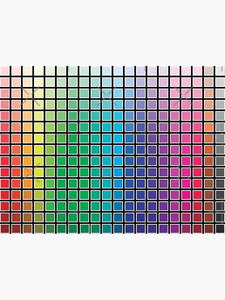 "graphic designer color chart" Poster by emphatic | Redbubble