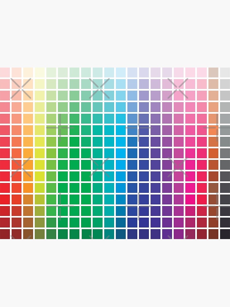 Graphic Designer Color Chart Premium Matte Vertical Poster Designed ...