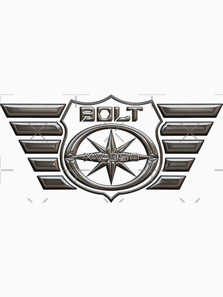 "Bolt XV 950, XV950 emblem 2" Sticker for Sale by KlaraBubble | Redbubble