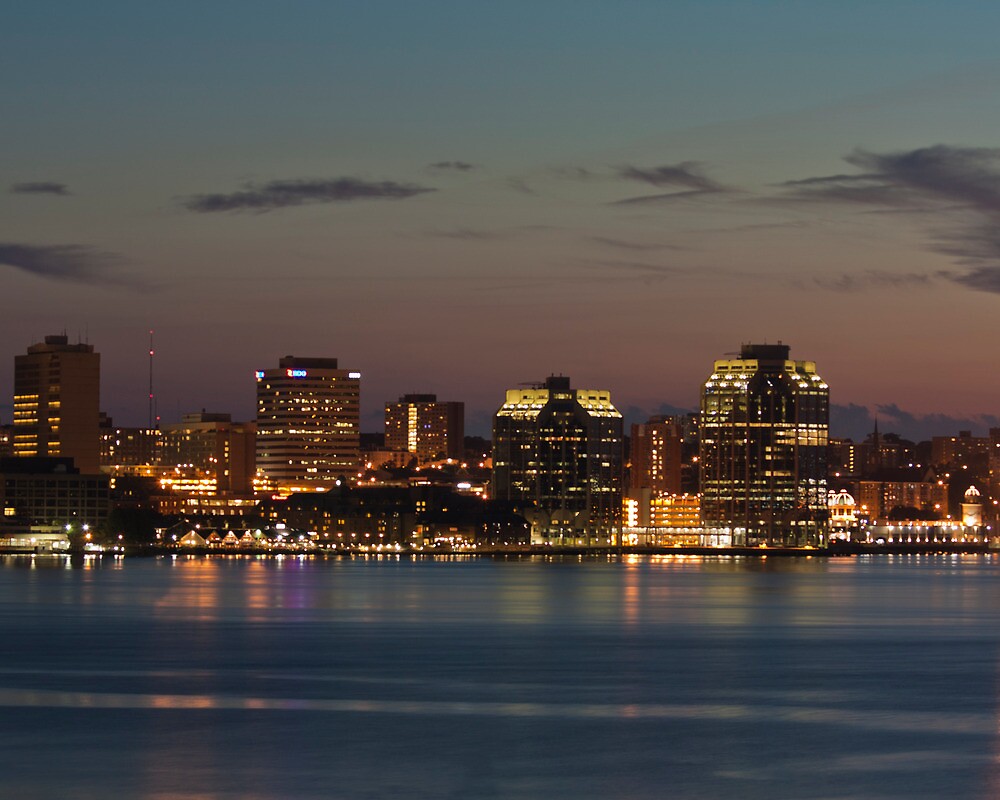 "Halifax Skyline" by Atlantic Dreams | Redbubble