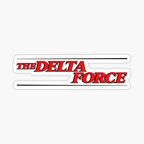 "The Delta Force" Sticker by MatthewCHRC | Redbubble