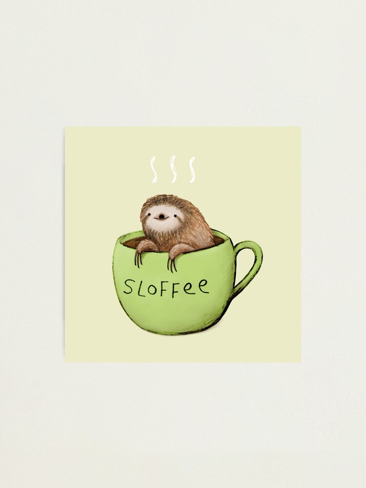 "Sloffee" Photographic Print for Sale by SophieCorrigan | Redbubble