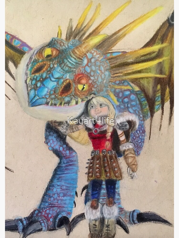 "Stormfly and Astrid prismacolor drawing" Journal for Sale by ...