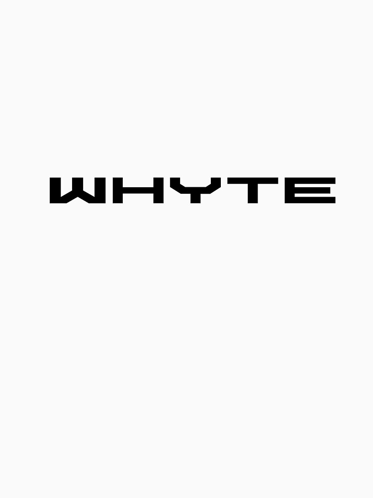 "whyte" T-shirt for Sale by monomachine | Redbubble | santa t-shirts ...