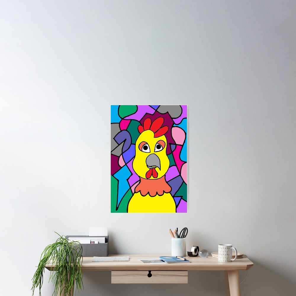 "Chook" Poster by CharacterZing | Redbubble