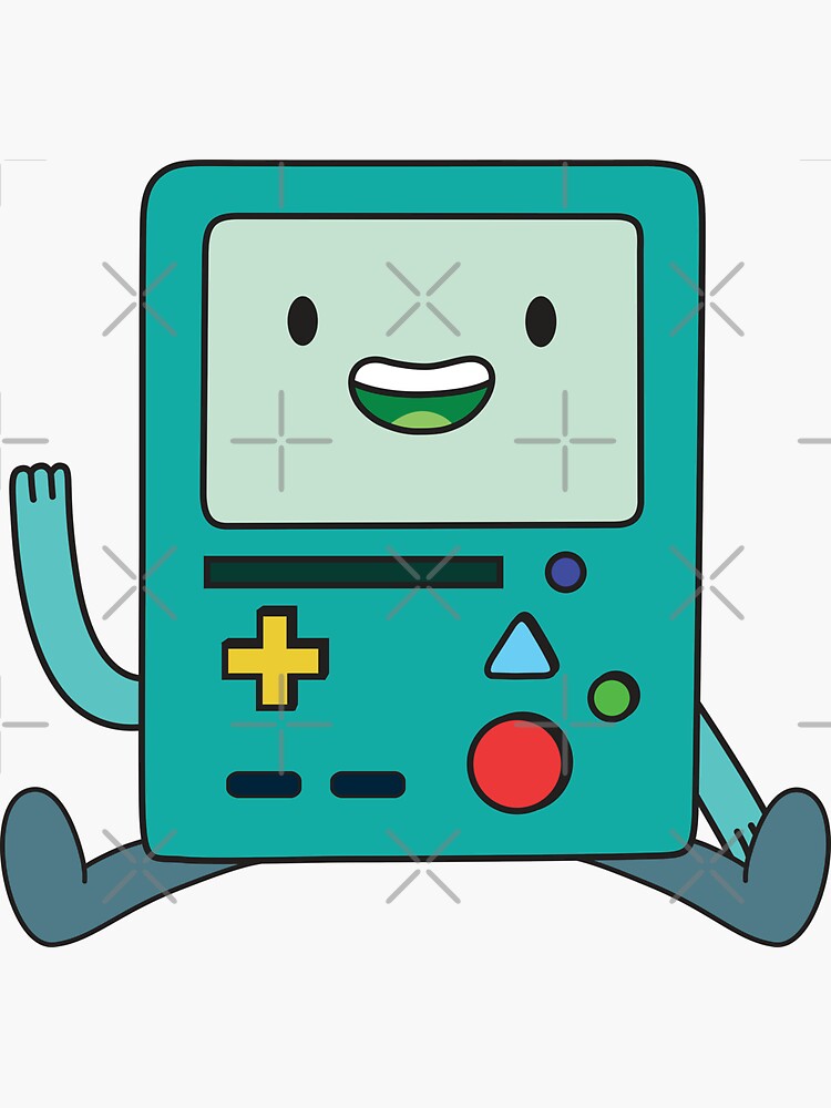 "BMO" Sticker for Sale by plushism | Redbubble