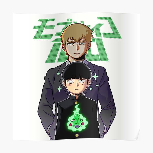 Póster «MOB REIGEN SMILE (Psycho Mob 100)» de WeFlaya | Redbubble