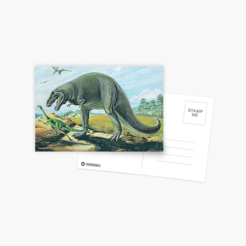 "Tyrannosaurus Rex" Postcard for Sale by lewisroland | Redbubble