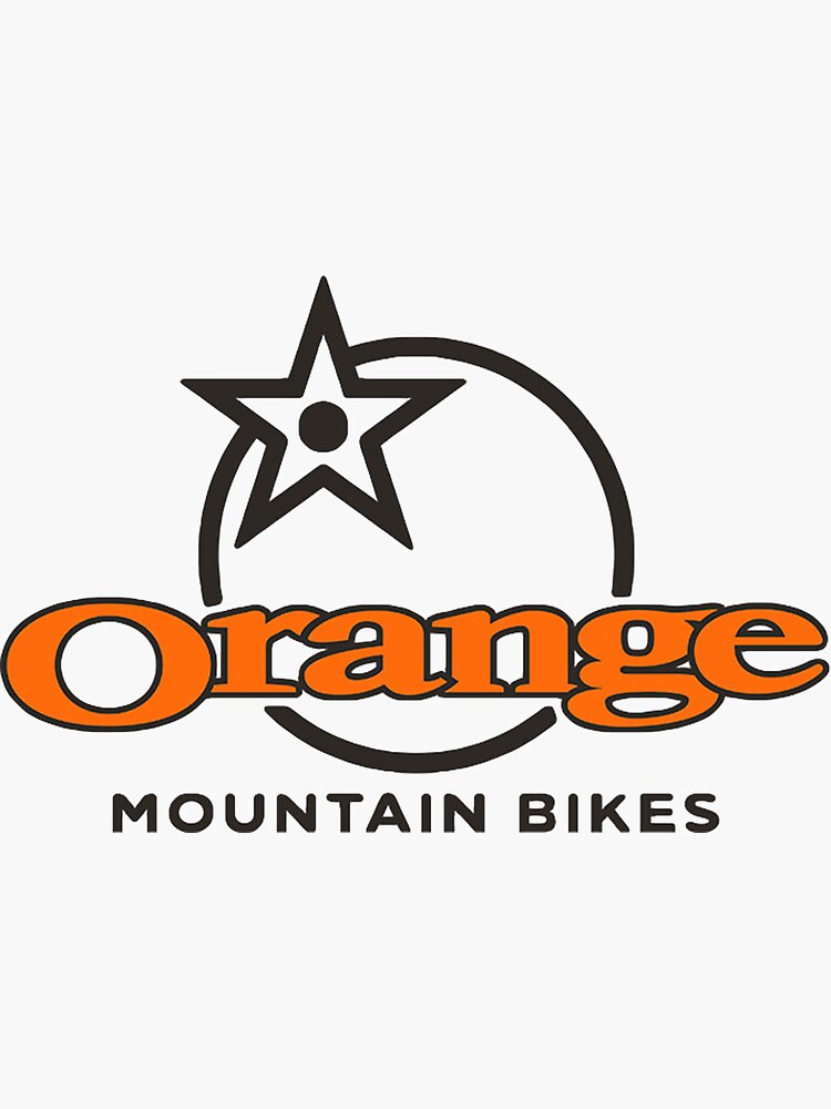 "orange" Sticker for Sale by monomachine | Redbubble
