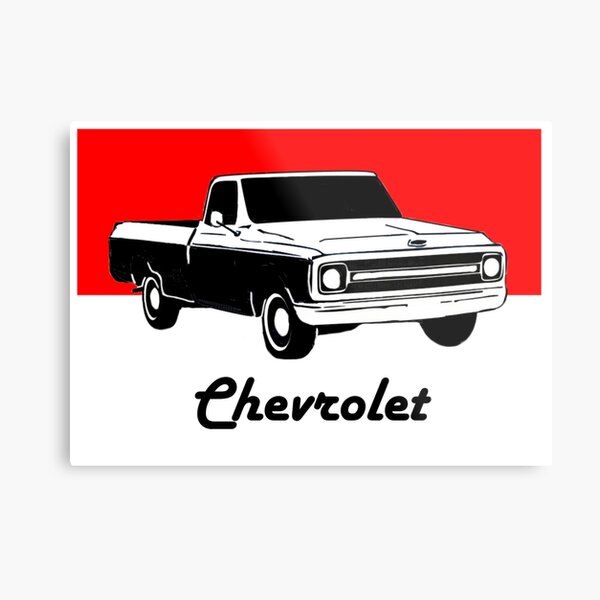 C10 Chevy Truck Metal Prints | Redbubble