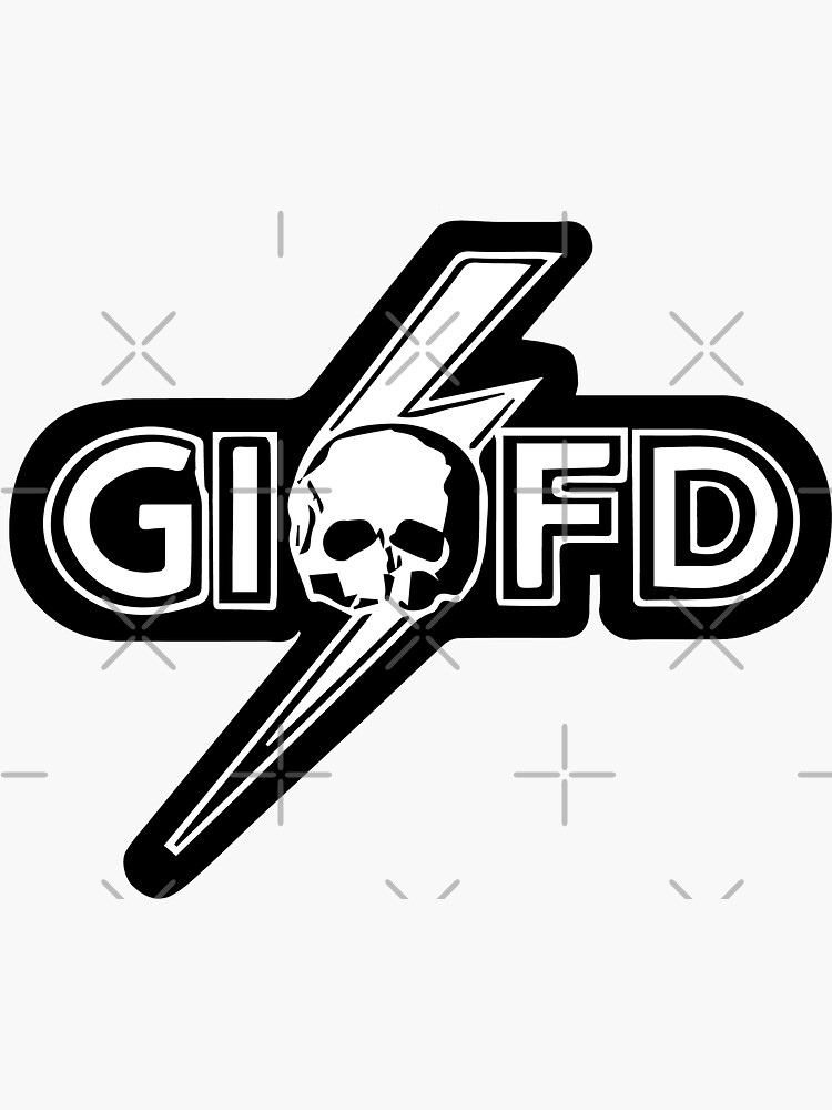 "GIFD" Sticker for Sale by DMan96 | Redbubble