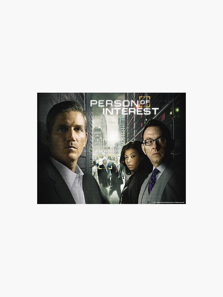 "Person Of Interest" Sticker by Paulsan1 | Redbubble
