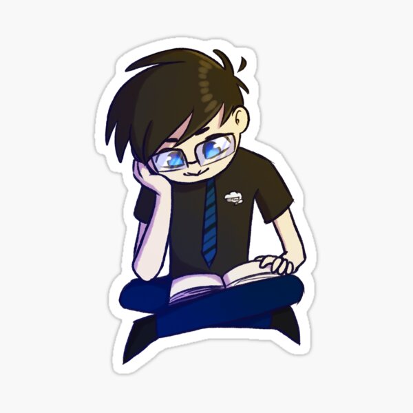 "Logan - Sanders Sides" Sticker by Znikavia | Redbubble