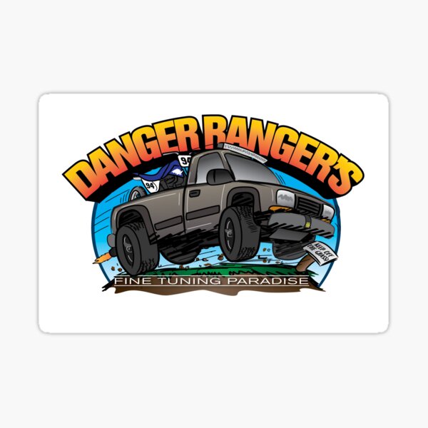 "Danger Ranger" Sticker by Kingkerry | Redbubble