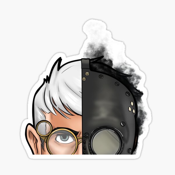 "Percy Mask Variant Peeper Sticker " Sticker by Misstmarston | Redbubble