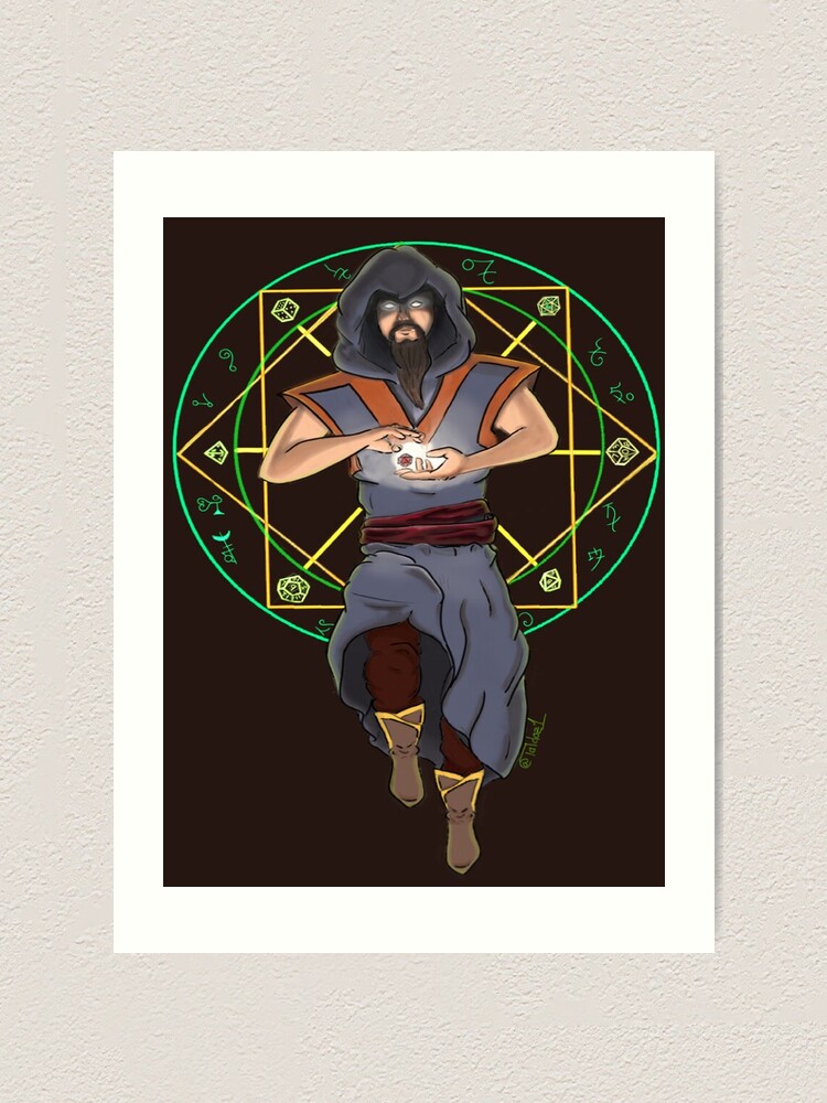 "The Dungeon Master" Art Print for Sale by Taldoz | Redbubble