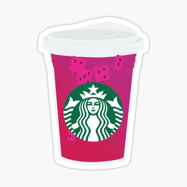 Starbucks Refresher Stickers | Redbubble