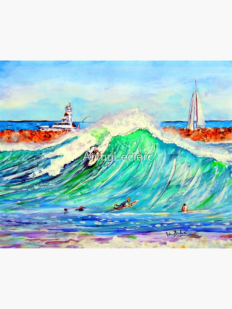 "The Wedge" Poster for Sale by ArtbyLeclerc | Redbubble