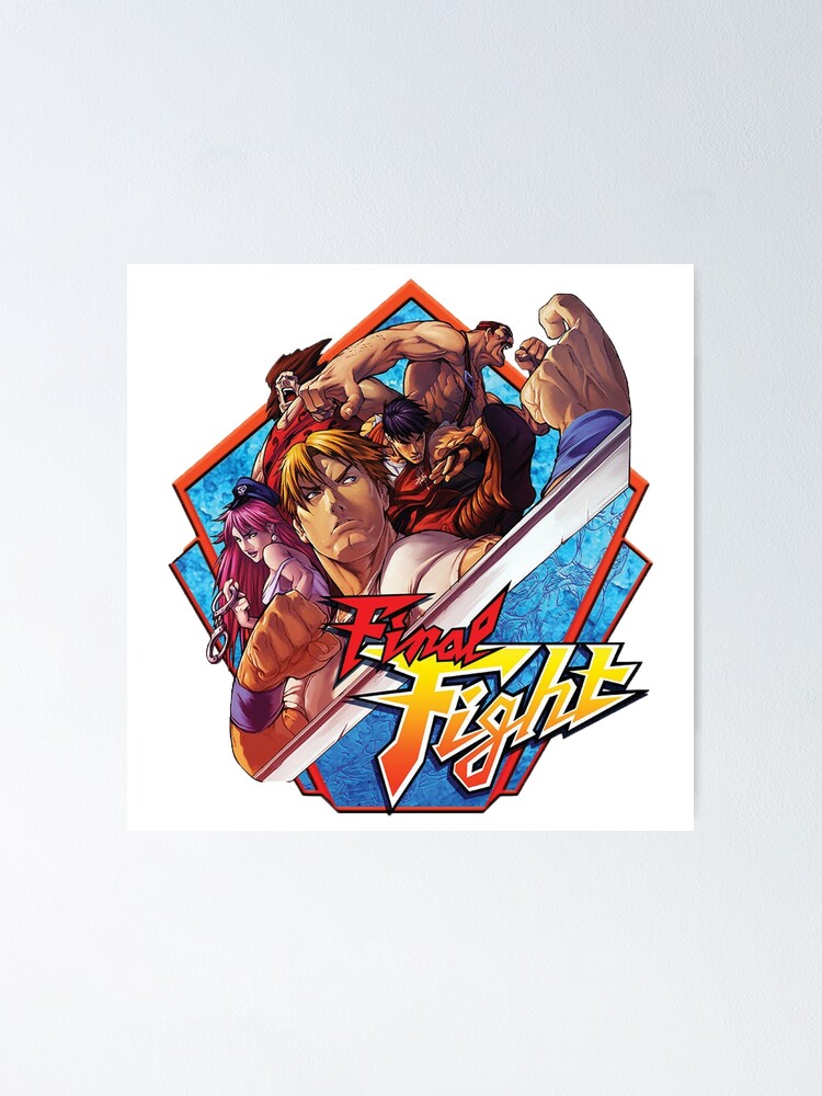 "Final Fight" Poster for Sale by retro8 | Redbubble