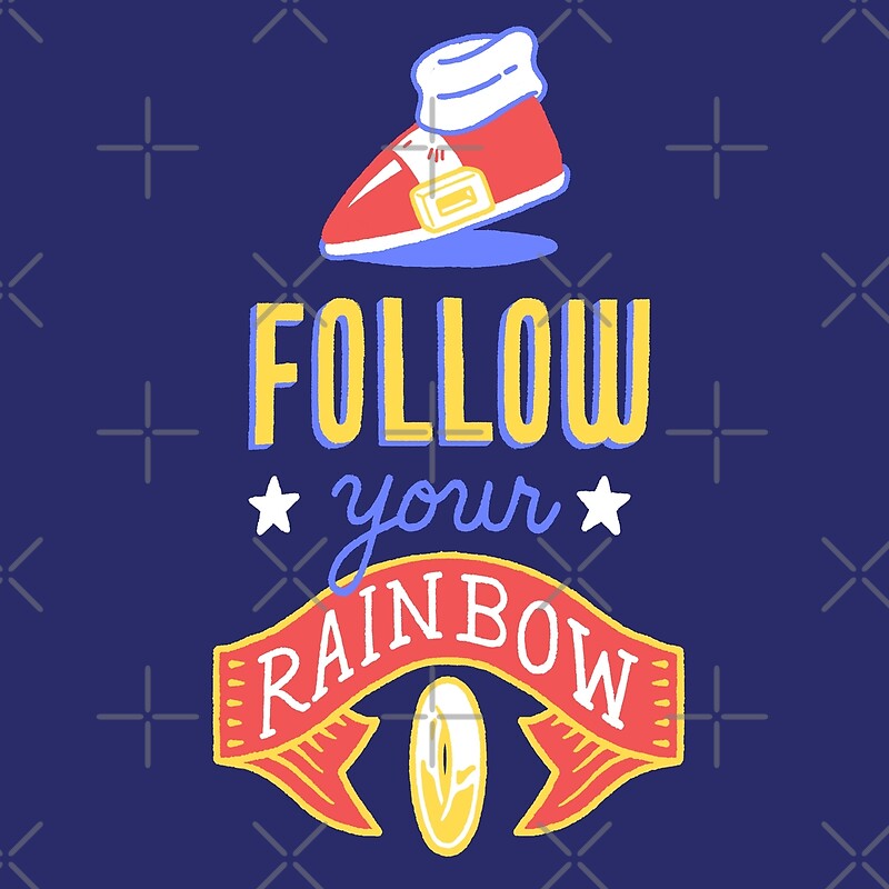 "Follow Your Rainbow" by taylorhicksart | Redbubble