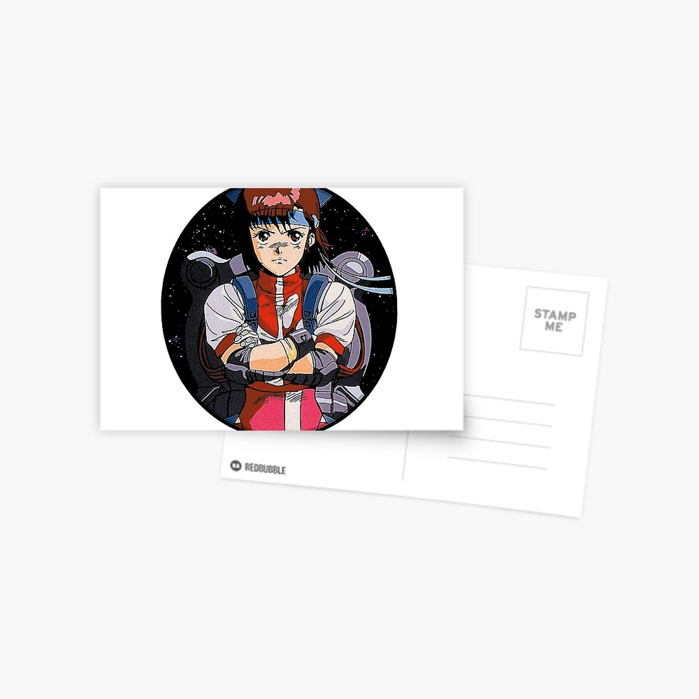 "Noriko Gunbuster!" Sticker for Sale by Caffeccino | Redbubble