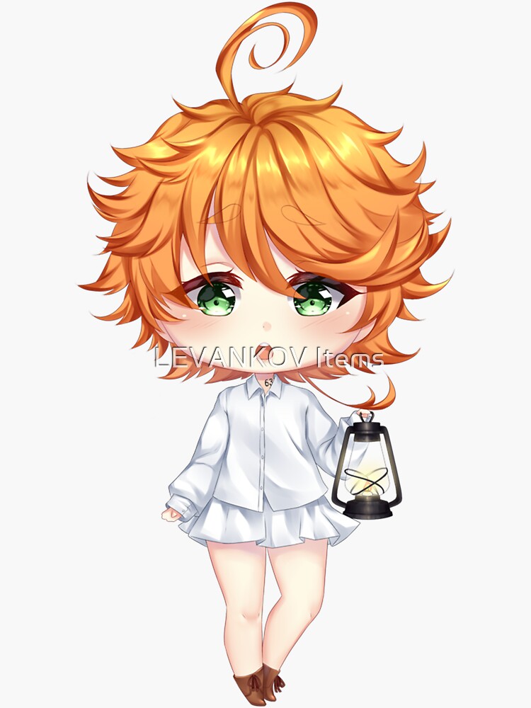 "Emma Chibi - Neverland" Sticker for Sale by simouser | Redbubble