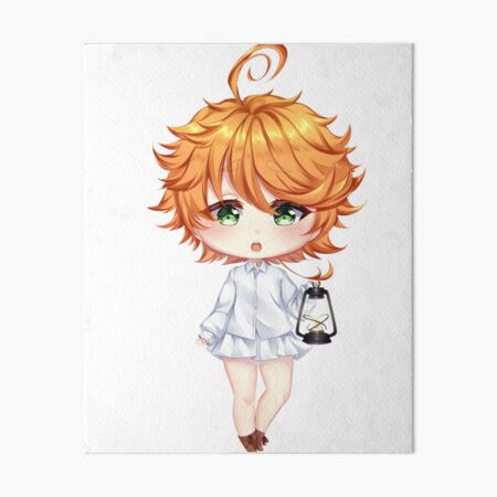 "Emma Chibi - Neverland" Art Board Print for Sale by simouser | Redbubble