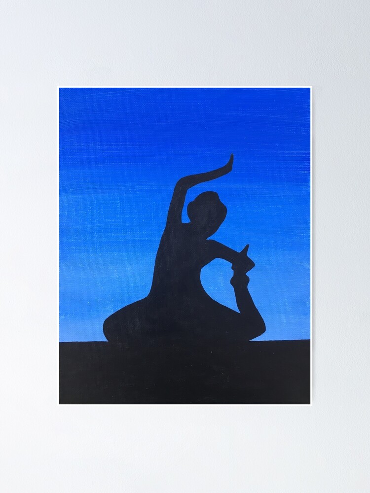"Indian Classical Dancer" Poster by sspvalam | Redbubble
