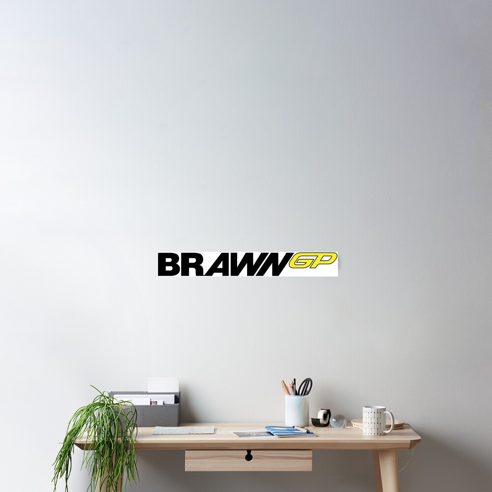 "Brawn GP Logo" Poster by jazz3602 | Redbubble