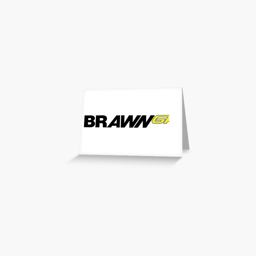 "Brawn GP Logo" Greeting Card by jazz3602 | Redbubble